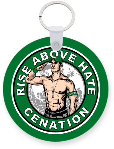 Download John Cena Printed Keychain - John Cena Rise Above Hate ...