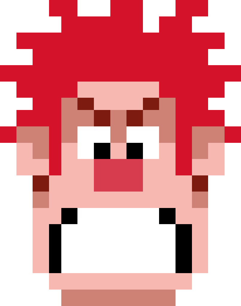 Download Wreck It Ralph Pixel Head Filmoa - Wreck It Ralph Head - Full ...