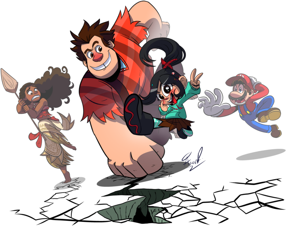 Download Wrecks Deviantart Wreck It - Wreck It Ralph 2 Fanart - Full ...