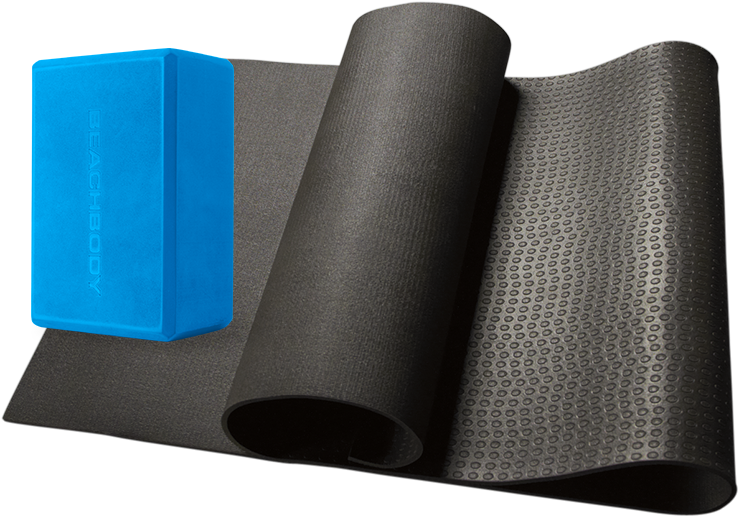 Download Yoga Jump Mat And Yoga Block Bundle - Yoga - Full Size PNG ...