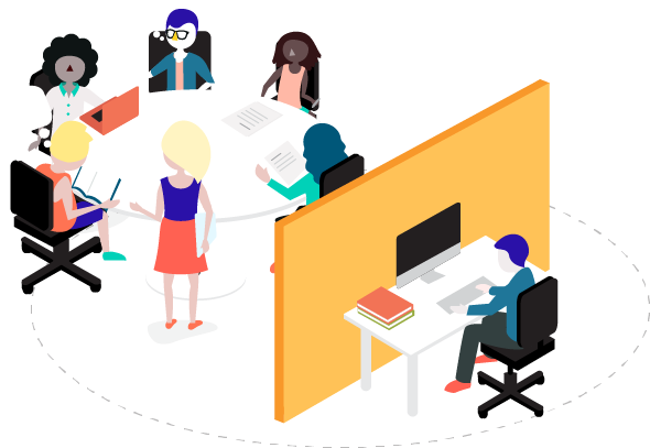 Download Flipped Classroom Png - Vector File Of Group Decision - Full ...