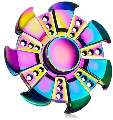 Download Rainbow Fidget Spinner Png Image - Fidget Spinner Time Killer ...
