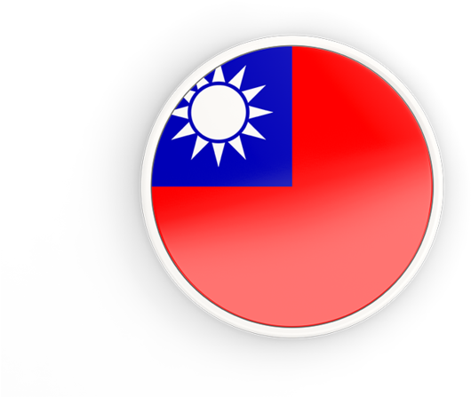 Download Taiwan Flag Round Icon - Full Size PNG Image - PNGkit