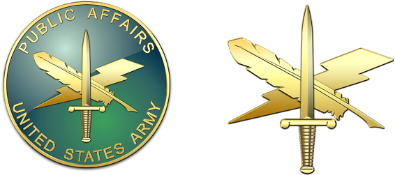 Download Military Insignia 3d - Army Public Affairs Logo - Full Size ...