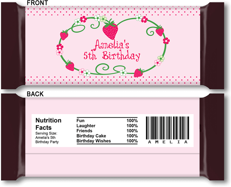 Hershey Candy Wrappers