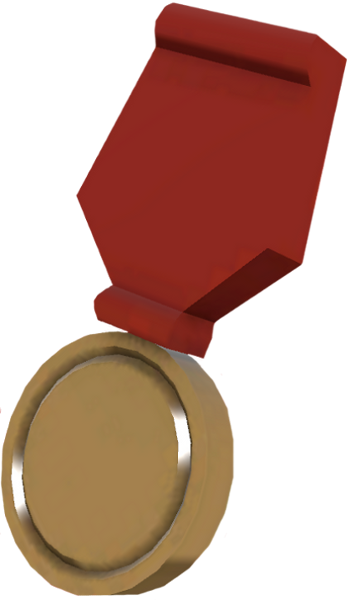 Download Gentle Manne's Service Medal Red Tf2 - Team Fortress 2 Medal ...