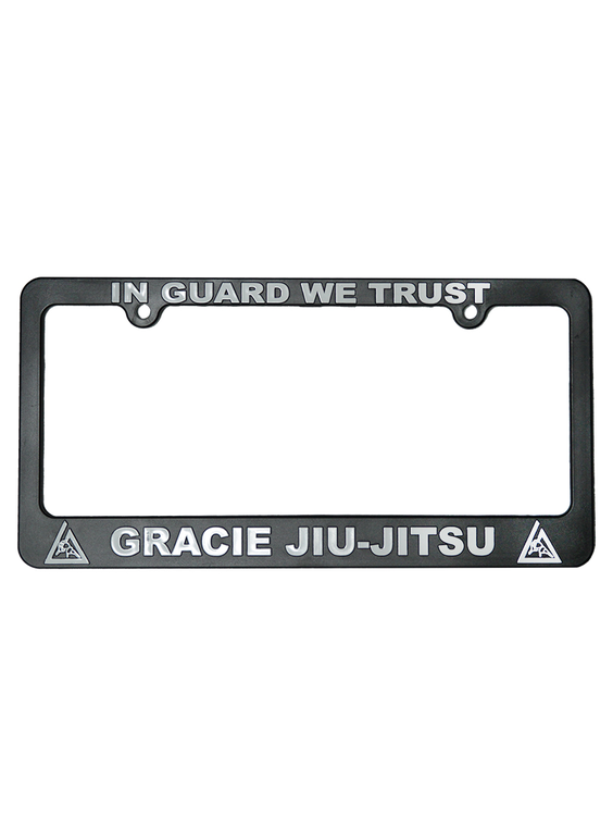 Download "in Guard We Trust" License Plate Frame - Sign - Full Size PNG ...