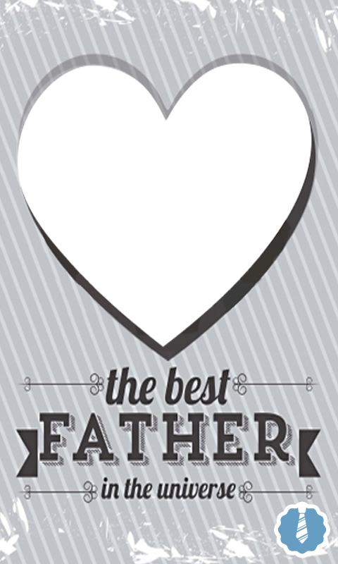 Download Fathers Day Photo Frame - Full Size PNG Image - PNGkit