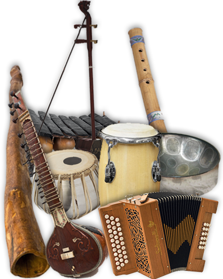 Download Instruments - Music Instrument Set Png - Full Size PNG Image ...