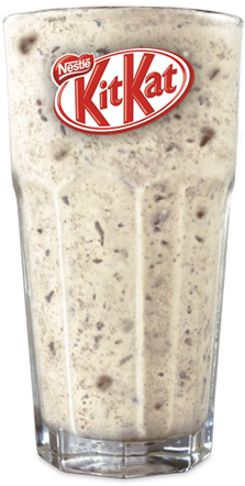 Download Have A Break - Kit Kat Shake Burger King - Full Size PNG Image ...