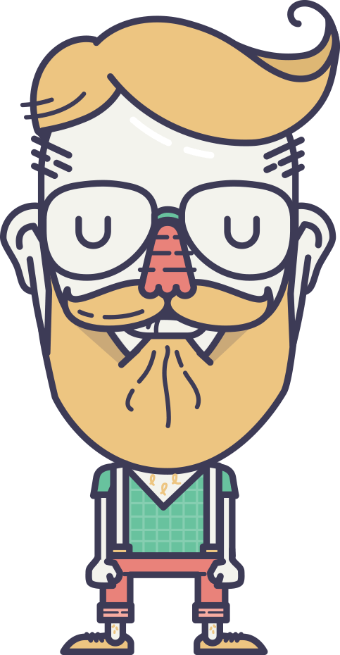 Download Illustration Of A Designer - Line Character Illustration ...