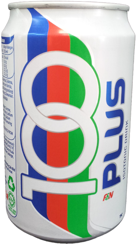 Download 100 Plus Can Drinks - Can Of 100 Plus - Full Size PNG Image ...