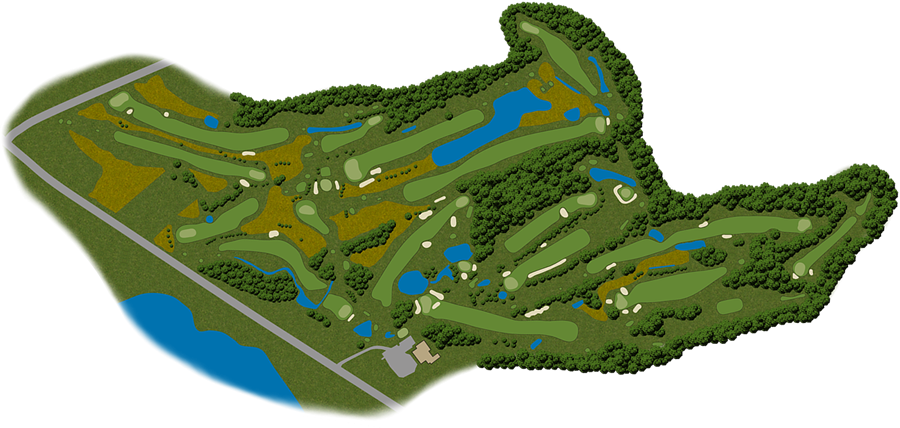 Download Course Map - Golf Course Layout Png - Full Size PNG Image - PNGkit