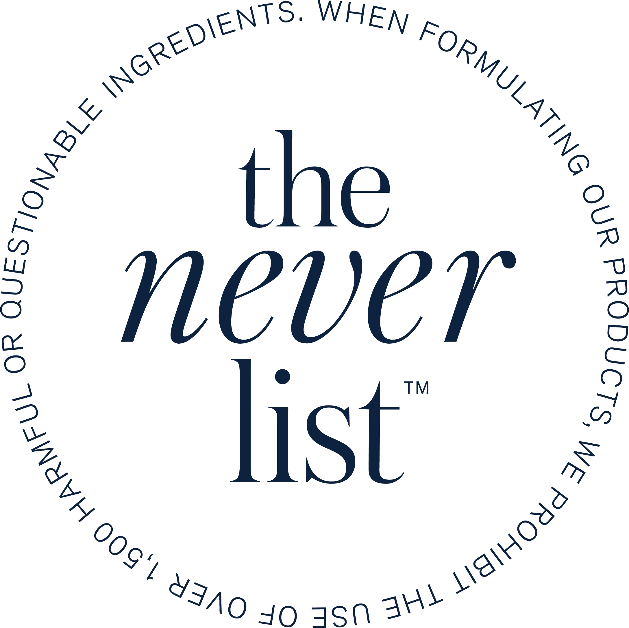 Download Beautycounter Never List - Full Size PNG Image - PNGkit