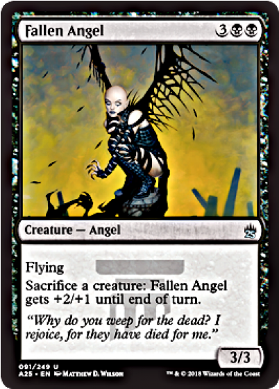 Download Fallen Angel - Foil - Magic The Gathering: Fallen Angel - Duel ...