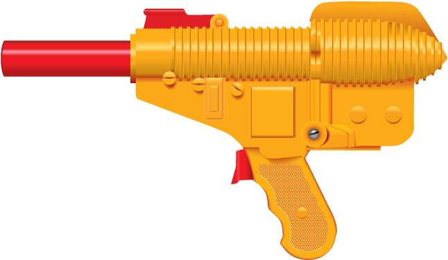 Download Vector Ray Gun - Raygun - Full Size PNG Image - PNGkit