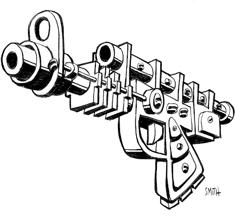 Download A Raygun - Ray Gun Drawings - Full Size PNG Image - PNGkit