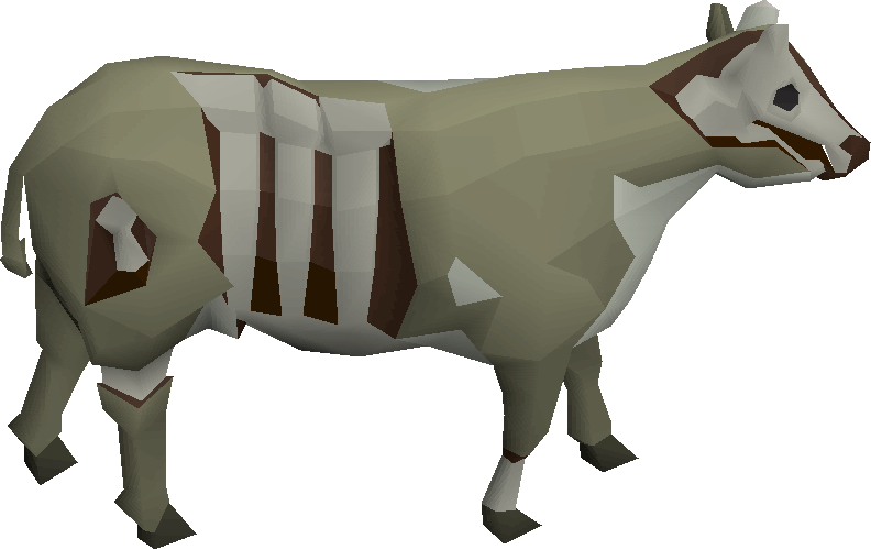 Download Undead Cow - Vector Graphics - Full Size PNG Image - PNGkit
