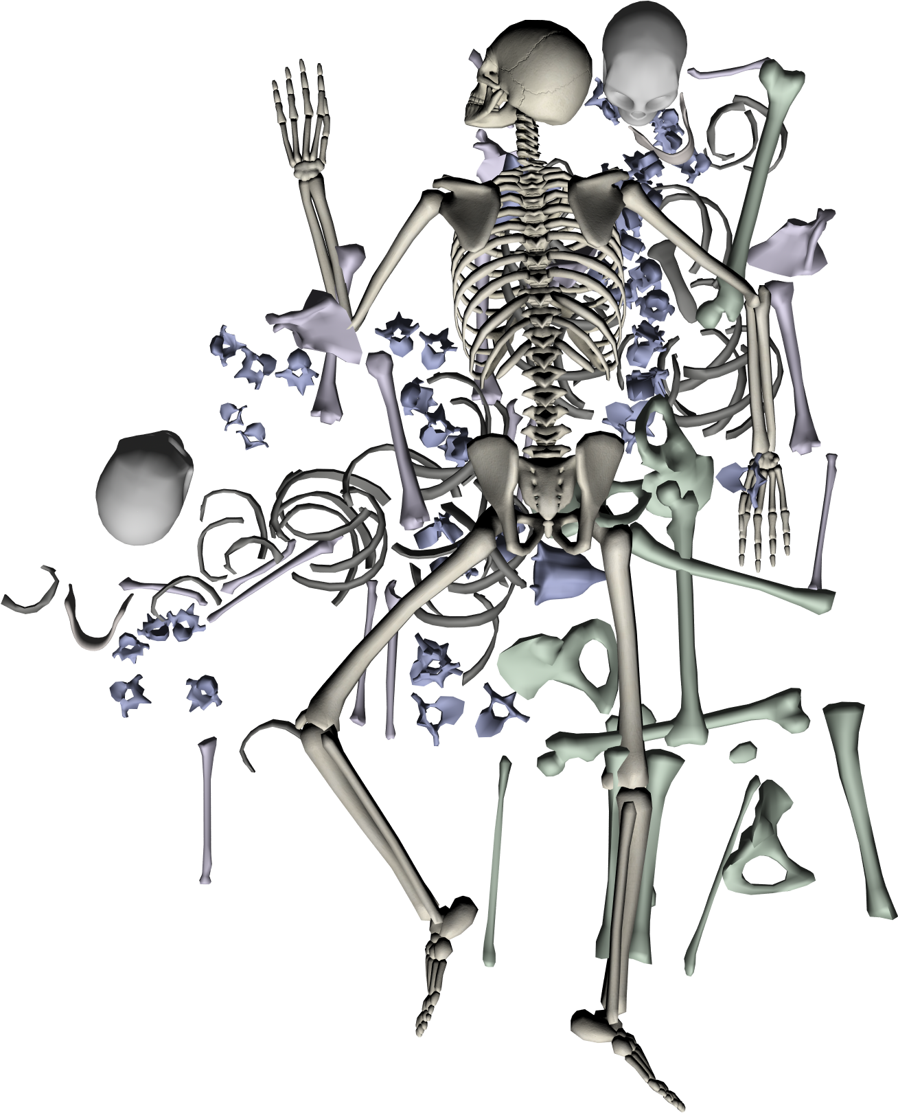 Download Bone Pile Top Down View Dd, Dungeon Maps, Bones, Objects ...