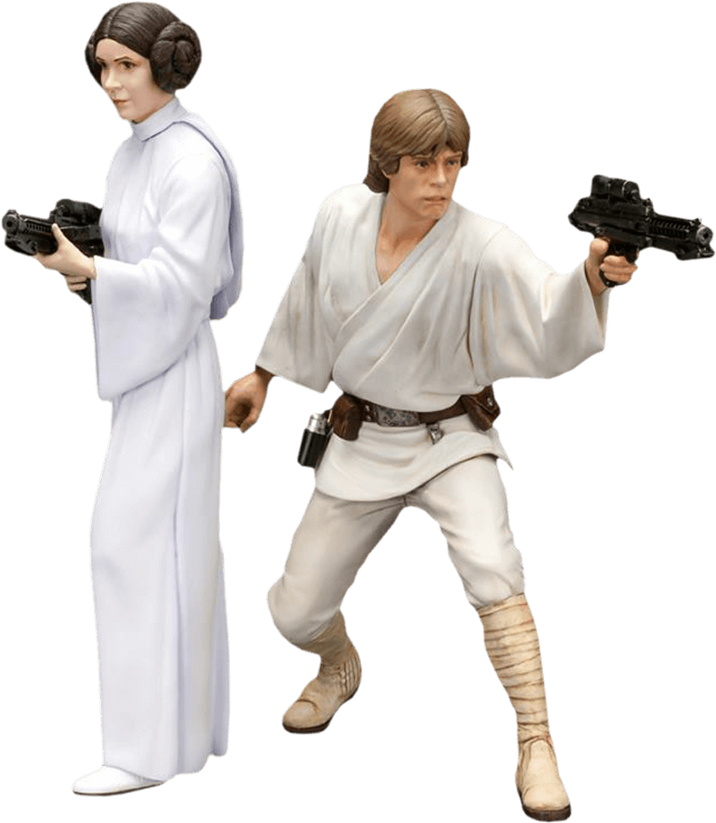 Download Thumb Image - Artfx+ Star Wars: Luke Skywalker & Princess Leia ...