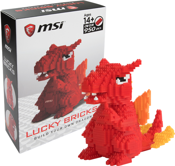 Download Lucky Bricks Msi Dragon - Full Size PNG Image - PNGkit