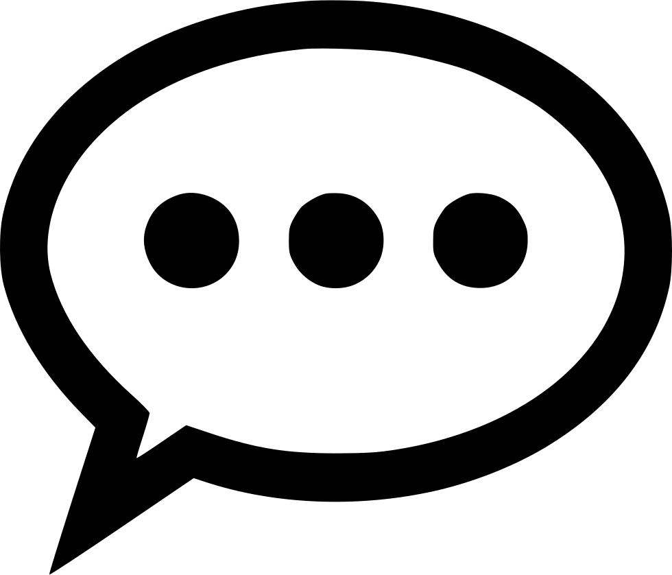 Download Comment Outline Silence Comments - Comment Outline Png - Full ...