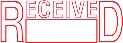 Download Received - Trodat S-printy - Received Stamp Png - Full Size ...