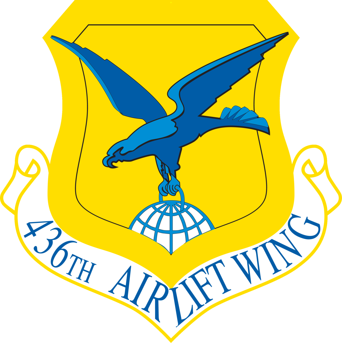 Download 436th Airlift Wing Logo - Full Size PNG Image - PNGkit