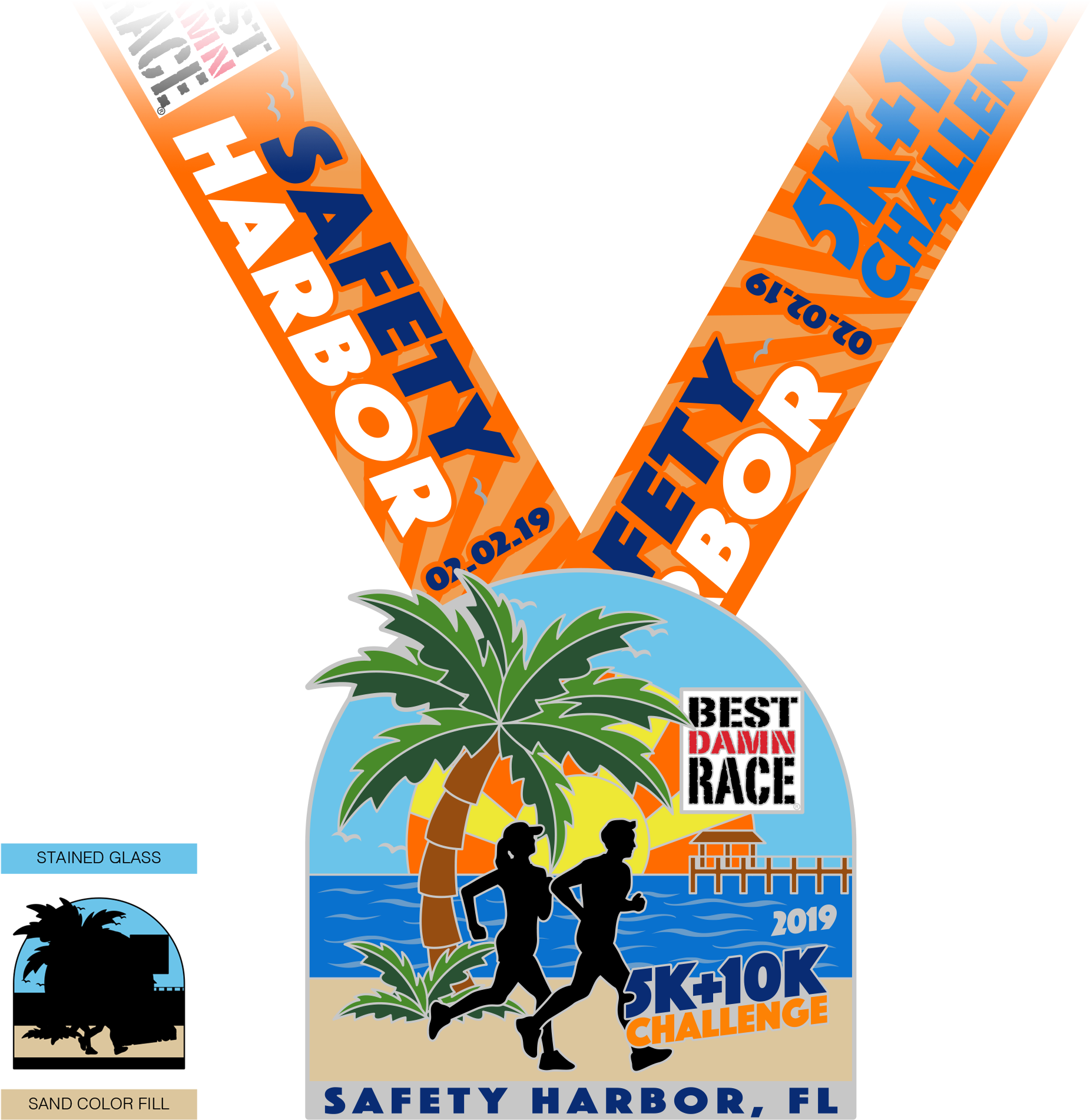 Download Medal-challenge - Safety Harbor - Full Size PNG Image - PNGkit