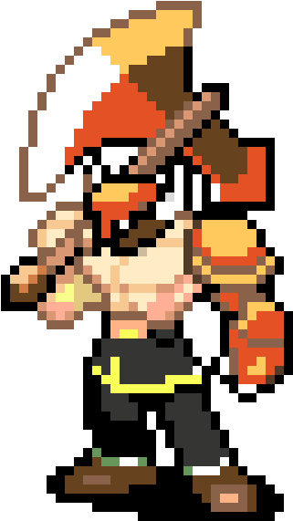 Download Zeus - Pixel Art - Full Size PNG Image - PNGkit