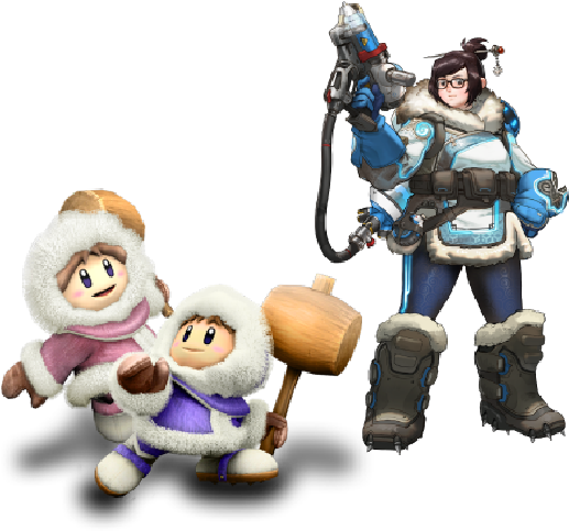 Download Mei X Ice Climbers - Overwatch Concept Art Mei - Full Size PNG ...