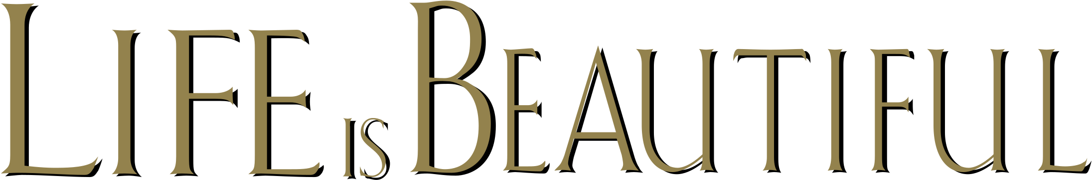 Download Life Is Beautiful Logo Png Transparent - Life Is Beautiful ...