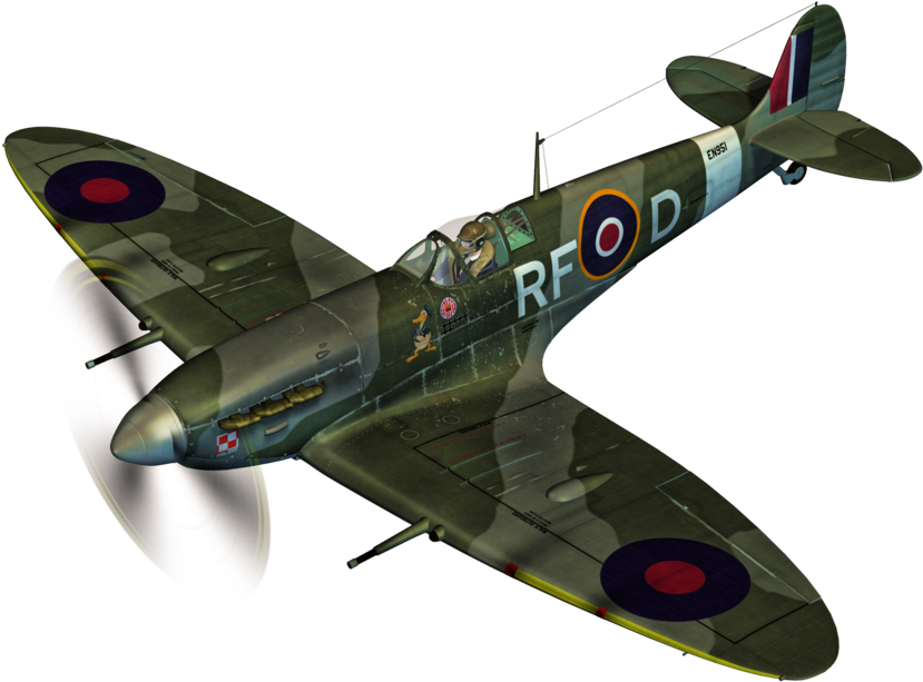 Download Aircraft Png Clipart - Spitfire Png - Full Size PNG Image - PNGkit