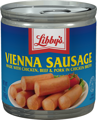 Download Canned Vienna Labels Png Banner Royalty Free Library - Vienna ...