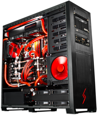 Download Gaming Pc Red Build - Full Size PNG Image - PNGkit