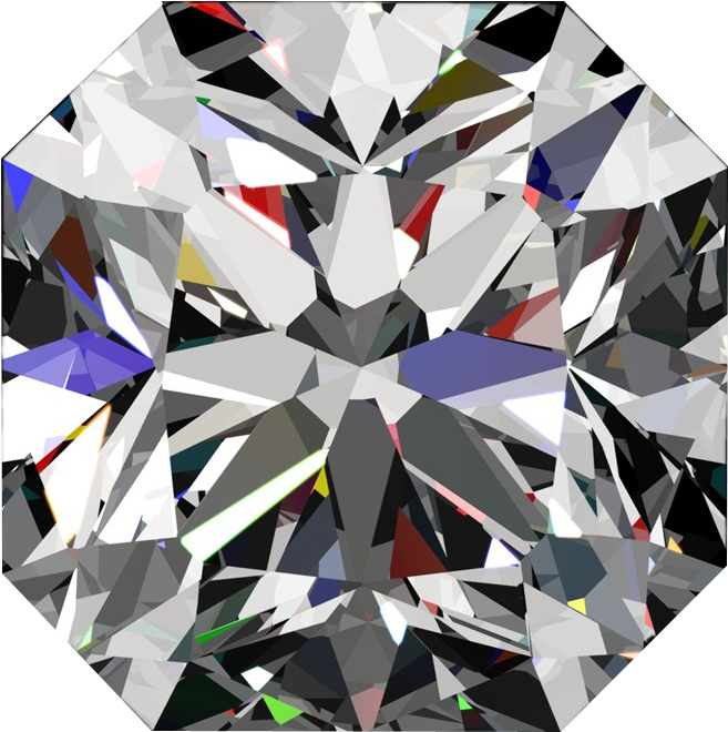 Download 1 1/4 Ct Passion Fire Diamond, G Si-1 Loose Square - Diamond ...
