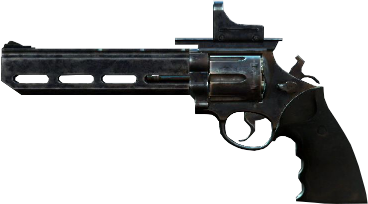 Download The Gainer - Fallout 4 44 Pistol - Full Size PNG Image - PNGkit