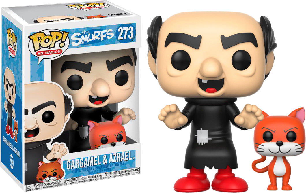 Download The - Gargamel And Azrael Funko - Full Size PNG Image - PNGkit