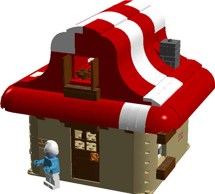 Download Smurf House - Lego - Full Size PNG Image - PNGkit