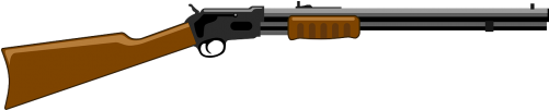 Download Vector Graphics - Hunting Rifle With Transparent Background ...