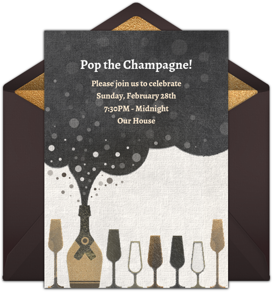 Download Check Out This Free Party Invitation Design Called - Champagne ...