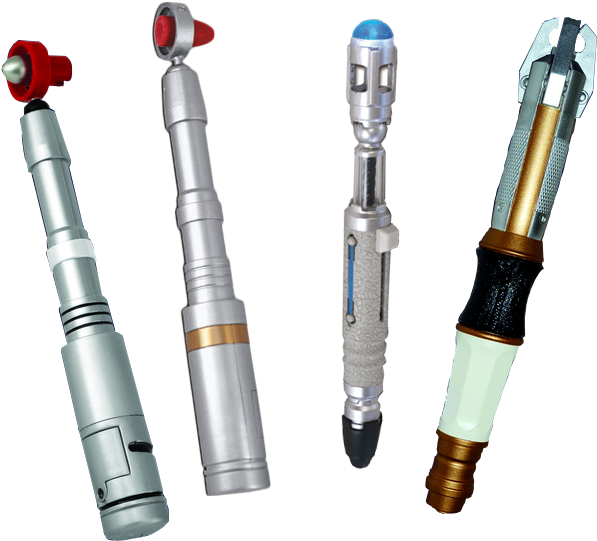 Download Sonic Screwdriver Asst Wave 2 Set Of 4 1 - Sonic Screwdriver ...