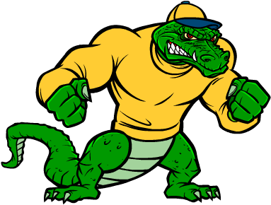 Download Gator Stickers Messages Sticker-2 - Muscular Alligator Png ...