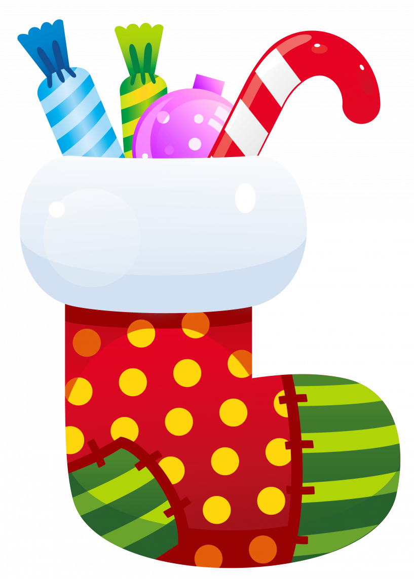 Download Christmas Stocking Transparent Png Clipart - Christmas ...