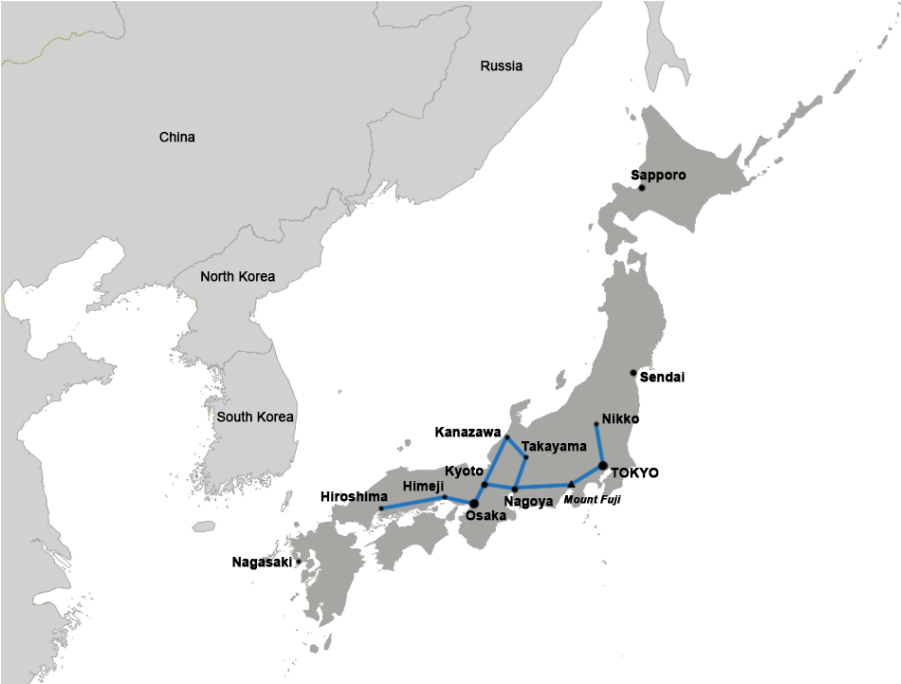 Download Transparent Japan Map - Japan Map Simple - PNGkit
