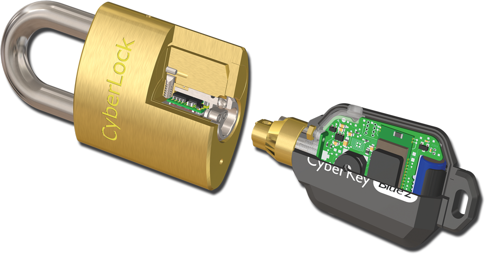 Download Padlock And Cyberkey - Gate - Full Size PNG Image - PNGkit