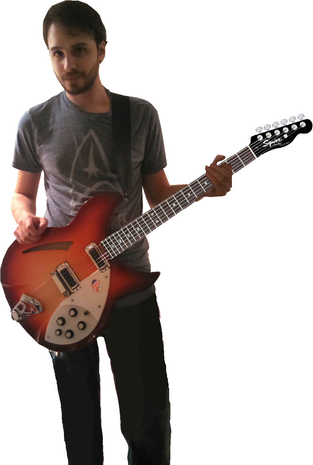 Download Guitarist Png - Squier J5 Artist Series Telecaster Electric ...