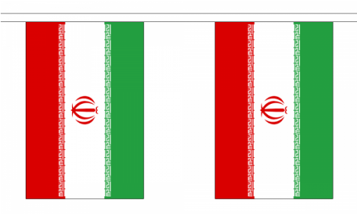 Download Iran Flag Bunting - Iran Flag - Full Size PNG Image - PNGkit