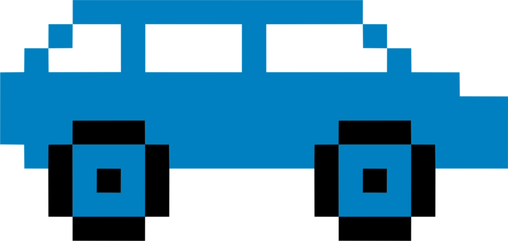 Download Car Pixel Art Computer Icons Pixelation - Full Size PNG Image ...