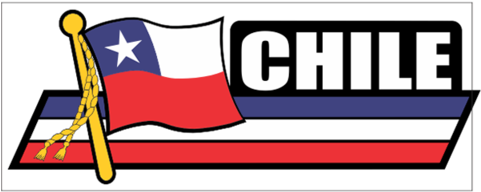 Download Chile Flag Car Sidekick Decal - Flag Car Auto Sidekick Trunk ...